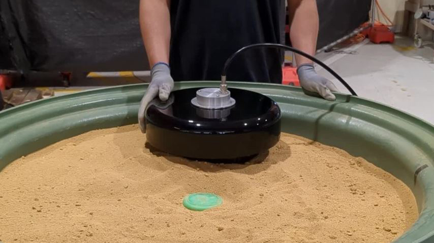 Gamma camera to Help Find Land Mines - Archaeological Research and ...