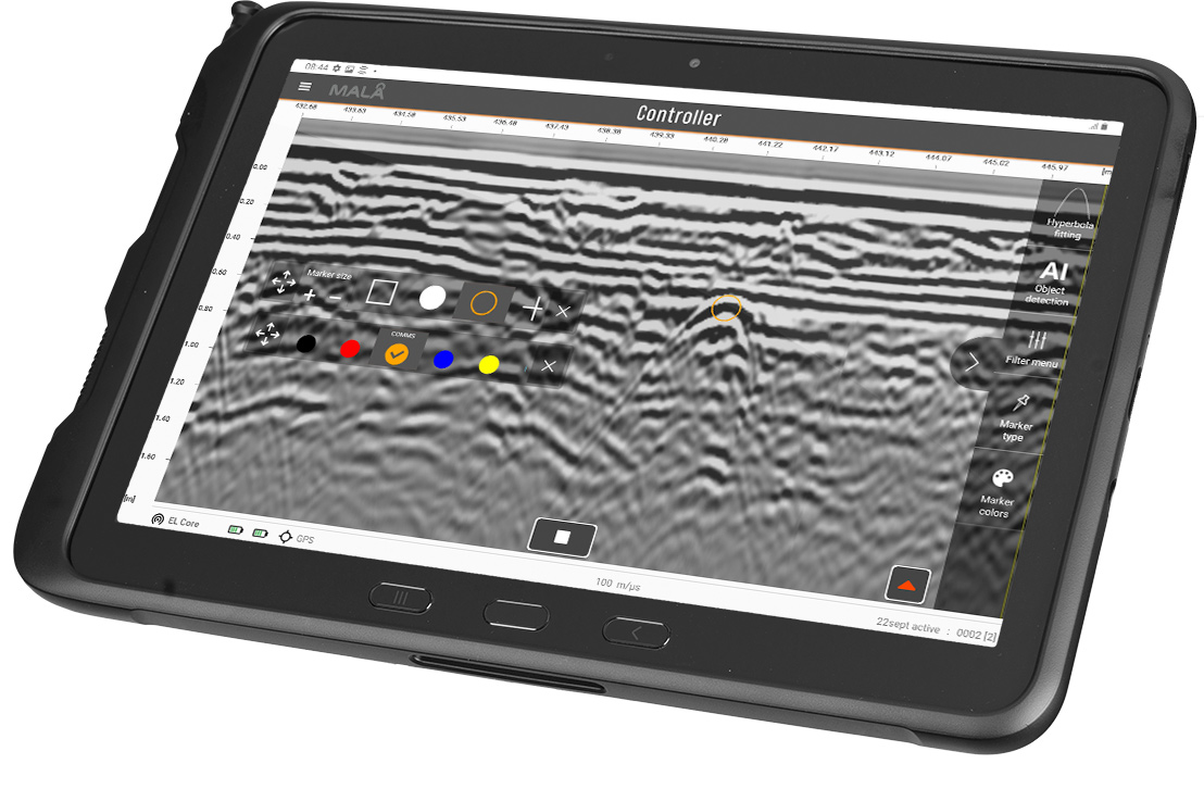 MALA Controller App - Archaeological Research and Treasure Hunting