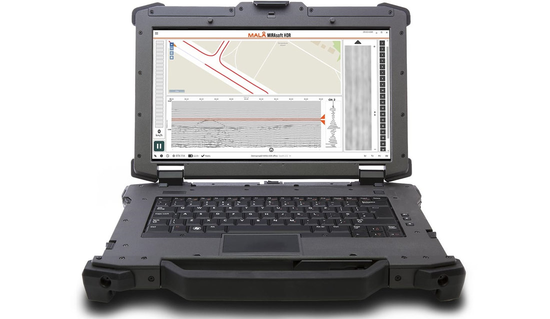 Mala MIRA 3D HDR - Archaeological Research and Treasure Hunting