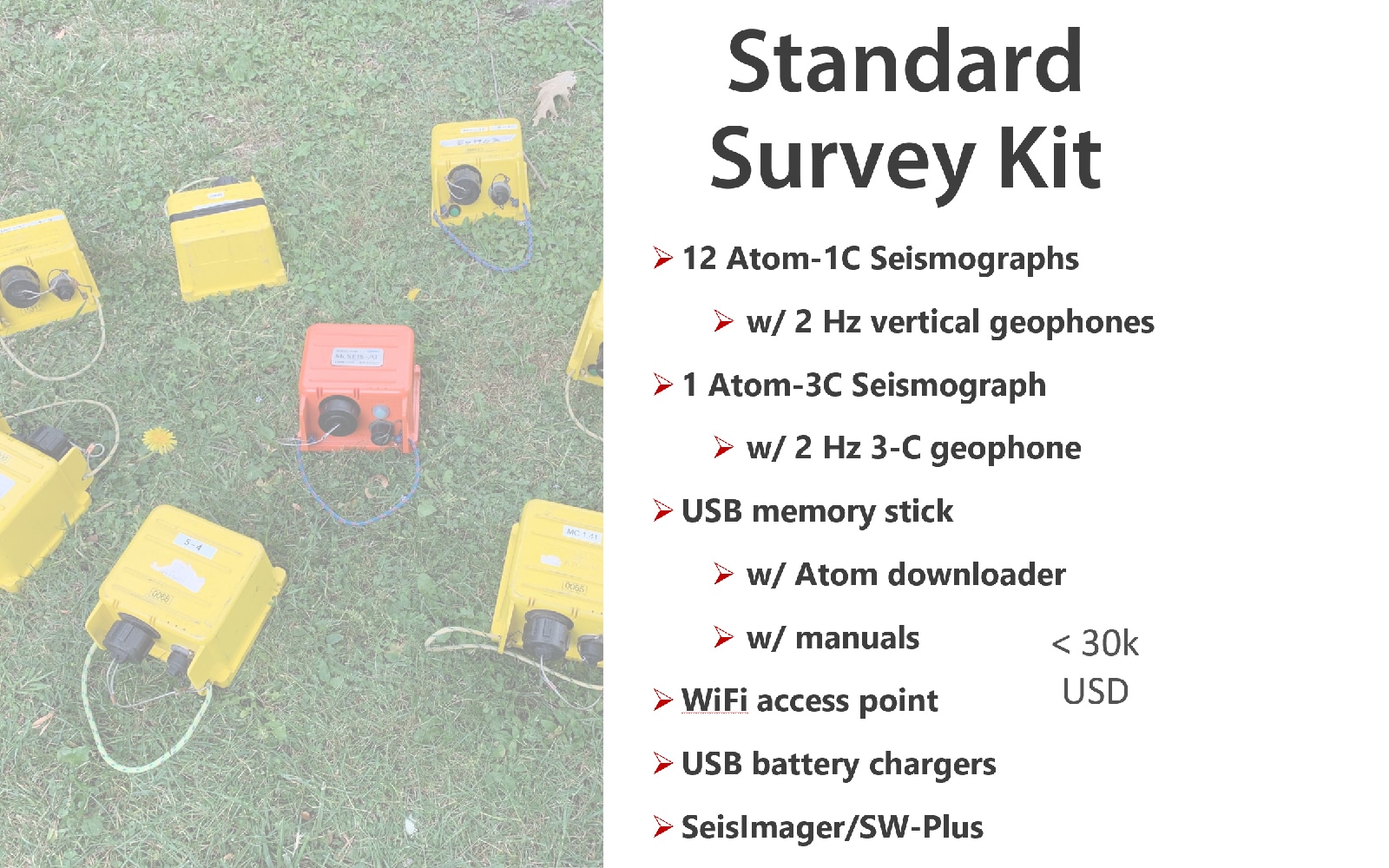 Atom-1C Seismograph - Archaeological Research and Treasure Hunting